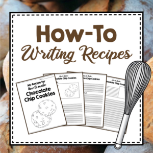 how to write recipes writing projects