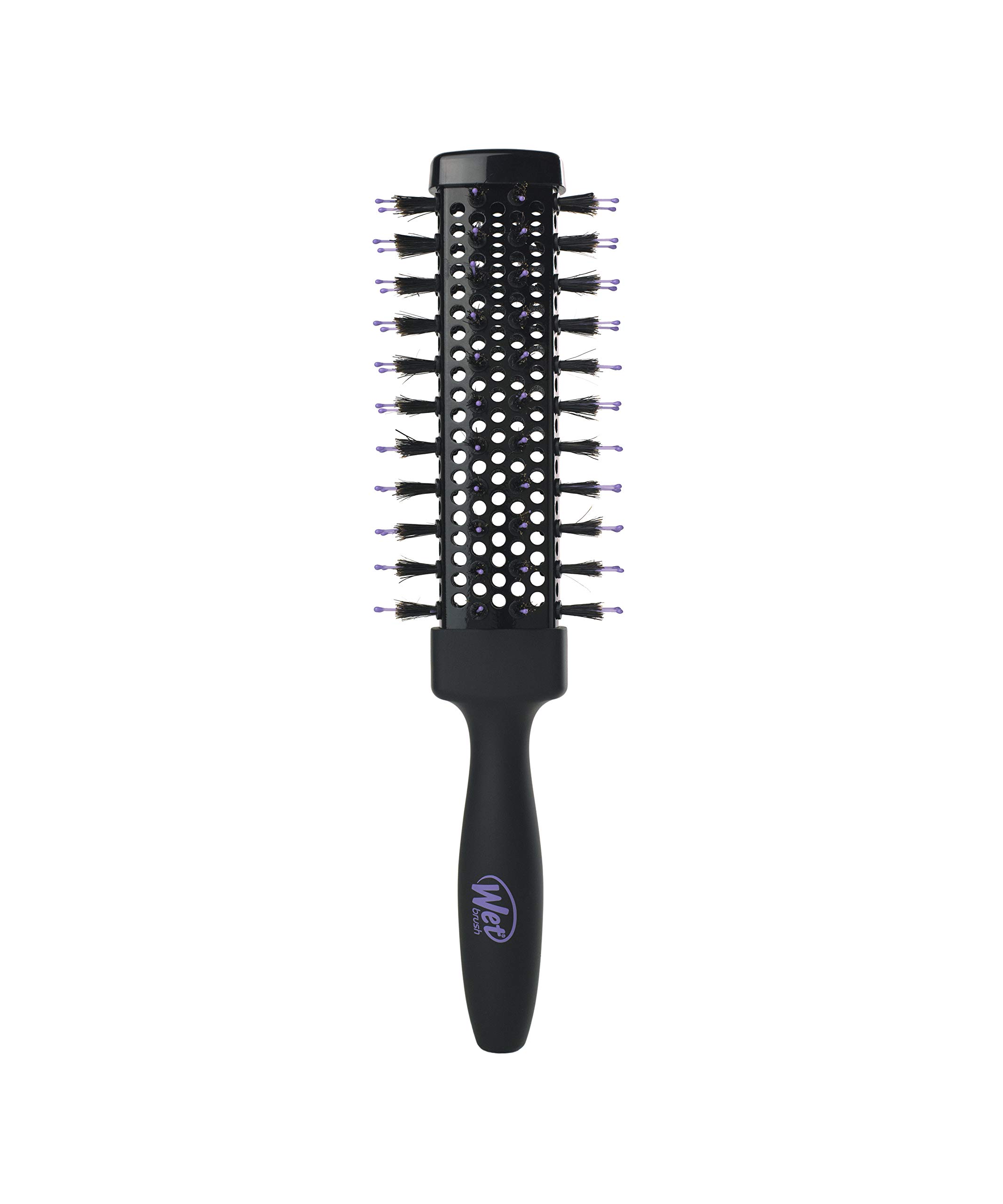 Wet Brush Beach Waves Round Brush - For All Hair Types - Loose Curls & Beachy Waves - A Perfect Blow Out with Less Pain, Effort and Breakage Square Barrel, 2" Barrel