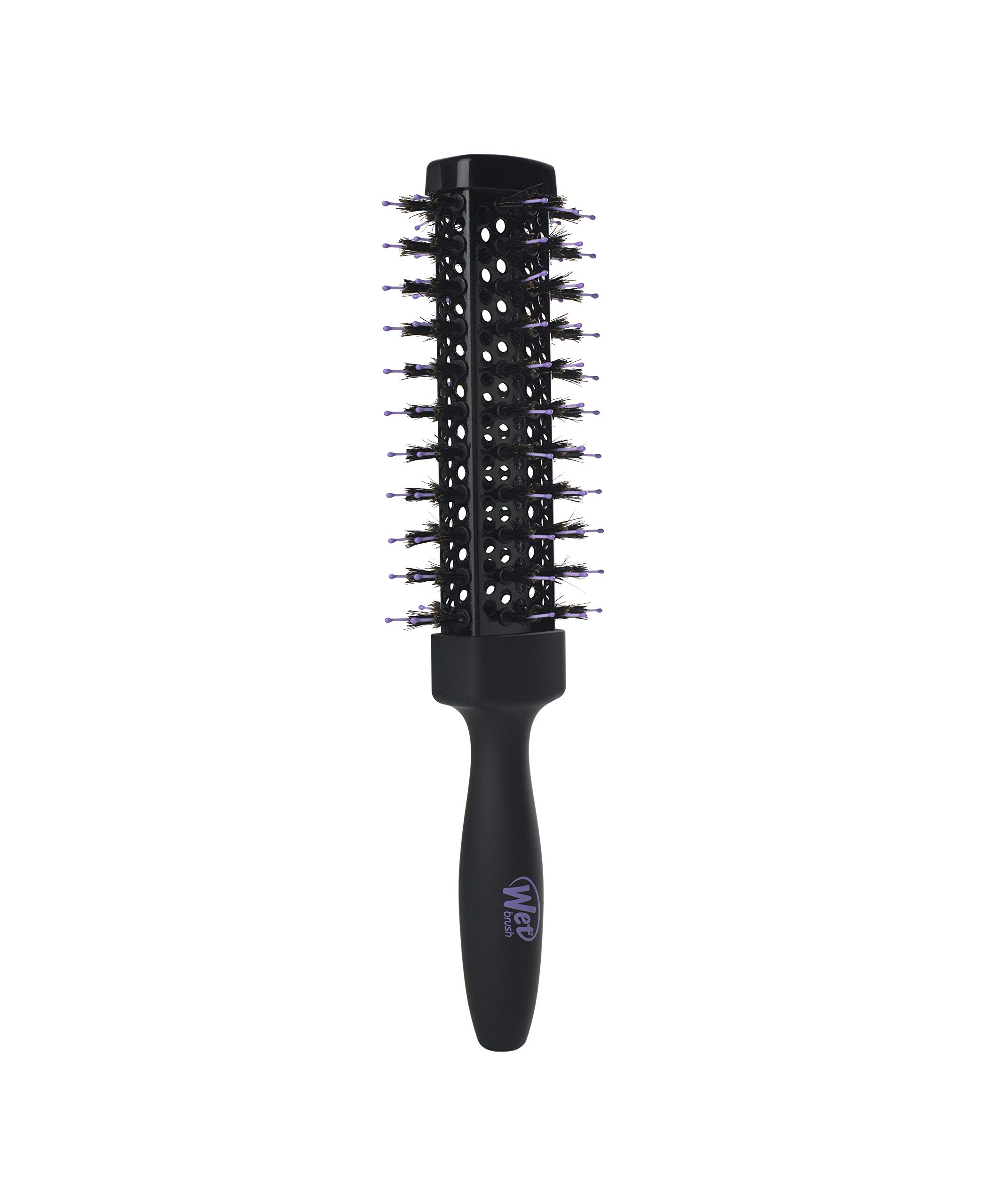 Wet Brush Beach Waves Round Brush - For All Hair Types - Loose Curls & Beachy Waves - A Perfect Blow Out with Less Pain, Effort and Breakage Square Barrel, 2" Barrel