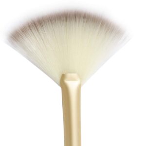 Slim Soft Facial Fan Brush,Makeup Cosmetic Multi Use, Mask Acid Applicator for Glycolic Peel Masques,Chemical Peel Brush,Pack of 5