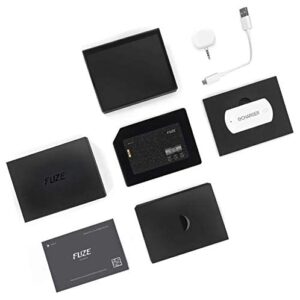 Fuze Card Membership | All-in-One Membership Card / e-membership card /Card-shaped digital minimalist wallet | loyalty card holder wallet | 0.03 inch ultra slim | DOES NOT SUPPORT EMV (IC Chip)