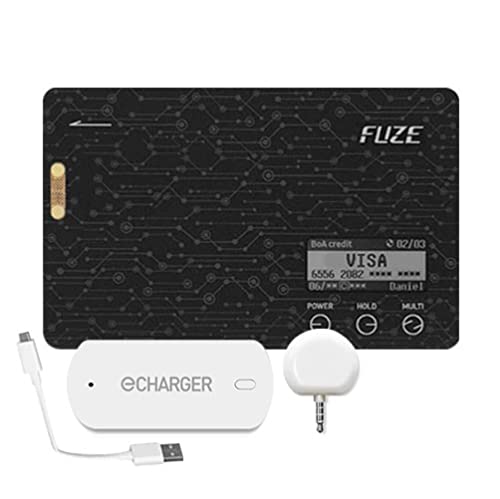 Fuze Card Membership | All-in-One Membership Card / e-membership card /Card-shaped digital minimalist wallet | loyalty card holder wallet | 0.03 inch ultra slim | DOES NOT SUPPORT EMV (IC Chip)