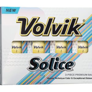 Volvik Solice Golf Balls, Pink