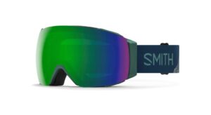 smith optics i/o mag low bridge fit unisex snow winter goggle - ac | angel collinson, chromapop sun black gold mirror