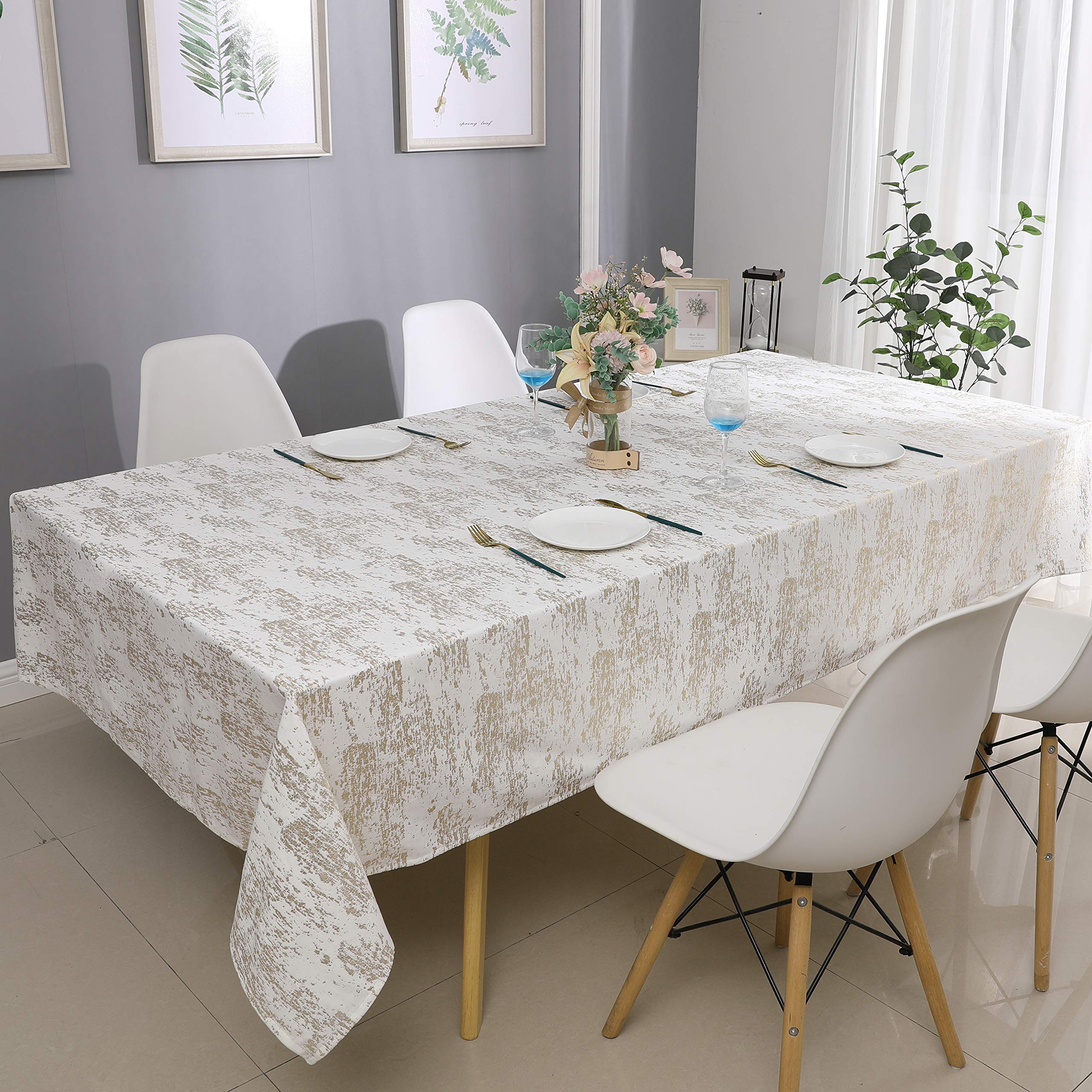 Majestic Giftware Velvet Custom Tablecloth, 70 X 144, Inches