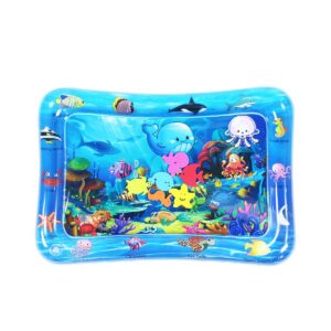 SUNSHINE-MALL Infant Toys, Tummy time Baby Toys, Inflatable Play Mat Water Cushion Baby Toys, Fun Early Development Activity Play Center for Newborn (70 x 50 cm)