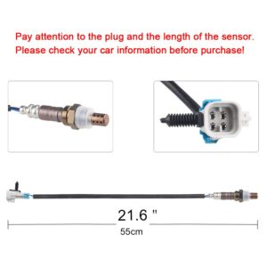 JDMON Compatible with O2 Oxygen Sensor Upstream & Downstream Chevrolet GMC Silverado 1500 /Tahoe 5.3L, Sierra 1500/Yukon 2003 2004 2005,Replaces 21546, SG1857,234-4668,15284, Set of 4