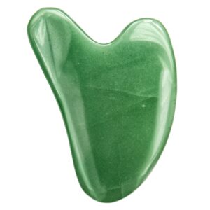 inotka jade gua sha massage tool for facial and body massage,green aventurine, gua sha stones and lymphatic drainage tool