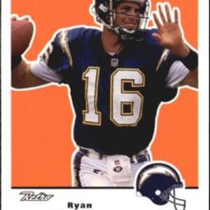 1999 Upper Deck Retro #136 Ryan Leaf San Diego Chargers Official NFL Football Trading Card in Raw (NM or Better) Condition