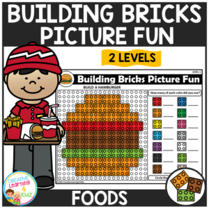 building bricks picture fun: foods