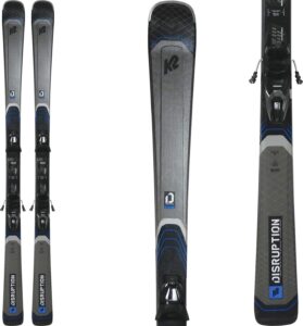 2021 k2 disruption 76 skis w/ m2 10 bindings (170 cm)