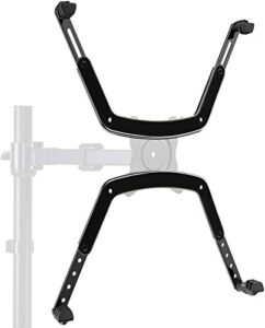 huanuo universal vesa mount adapter kit, non-vesa adapter for 17 to 27 inch monitor screens to 75x75 vesa mount