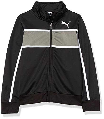 PUMA Boys' Track Jacket, Black, L