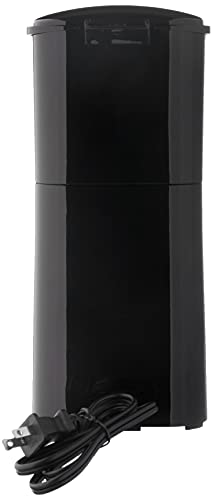 FRIGIDAIRE CULINARY CHEF 1-Cup Single Serve Retro Coffee Maker with Fast Brew Technology & Single Touch Control, Ideal for Tight Places on Countertops or Office Tables, Black