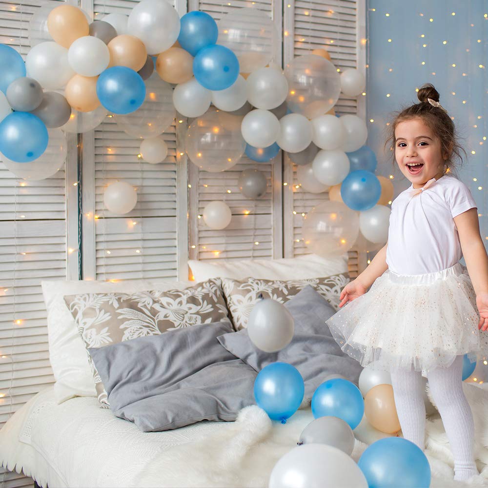 Balloon Arch kit & Balloon Garland Kit, 3 Rolls Balloon Arch Tape Strip with 3 Rolls Balloon Glue Point for Balloon Garland Strip for Birthday Wedding Baby Shower Party to Make Ballon Arch Garland