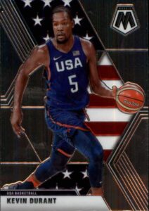 2019-20 panini mosaic #251 kevin durant usa basketball nba basketball trading card