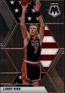 2019-20 panini mosaic #254 larry bird usa basketball nba basketball trading card