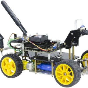 XiaoR Geek AI Racing Robot Powered by Jetson Nano Donkey Car with Deep Learning Slef Driving and Vision Line Following (with Jetson Nano+Assembled)