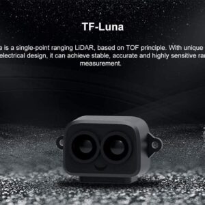 youyeetoo TF-Luna Lidar Sensor Kit, with 1x USB-TTL Adapter 1x Dupont Line, 0.2-8m Measurement Range Distance, Support Raspberry Arduino STM32 MCU for Drone Industrial Sensing Robot Smart Home