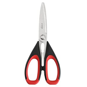 livingo kitchen scissors heavy duty, 8.5 inch dishwasher safe ultra sharp premium heavy duty kitchen shears, multi purpose cooking scissors stainless steel