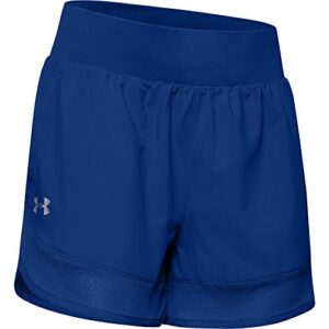 under armour womens locker woven short royal xl