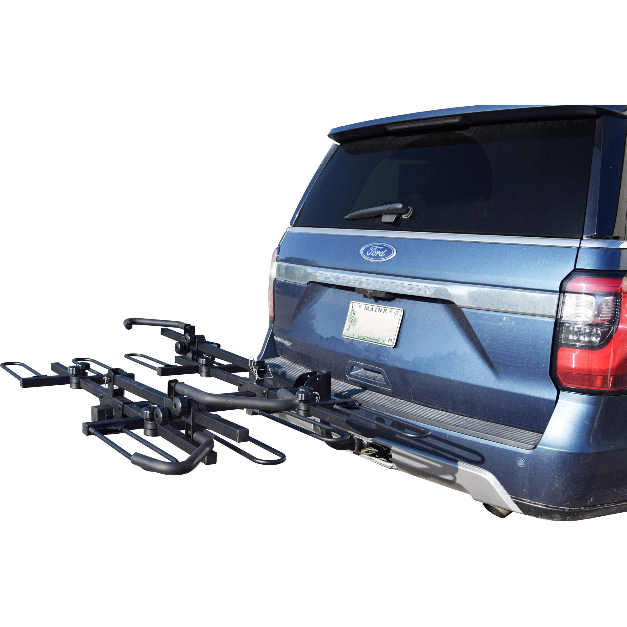 Malone Auto Racks Runway™ HM4 - Hitch Mount Platform 4 Bike Carrier