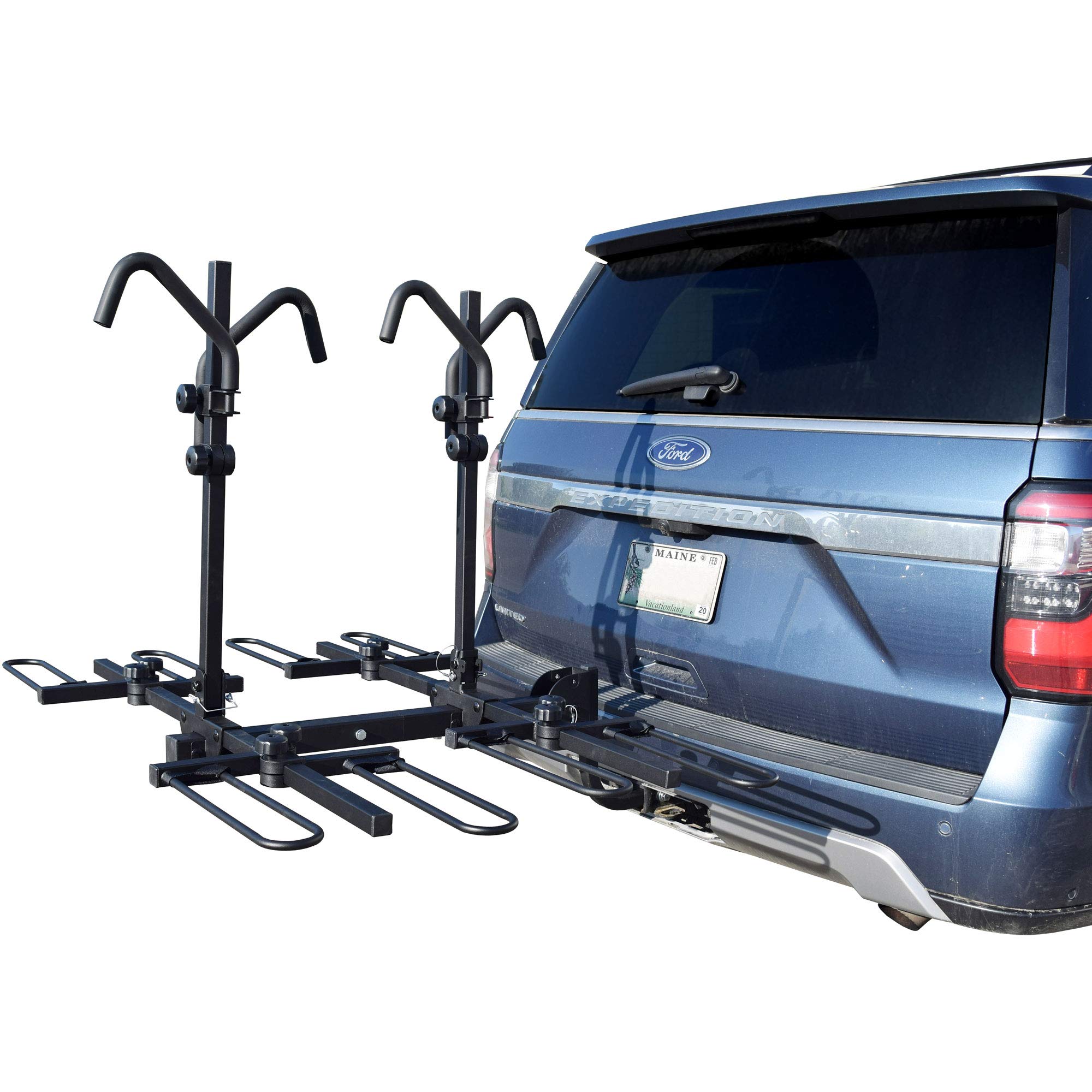 Malone Auto Racks Runway™ HM4 - Hitch Mount Platform 4 Bike Carrier