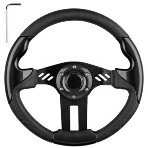 ezgo steering wheel fit club car ezgo yamaha universal golf cart steering wheel club car ds and precedent (black steering wheel)