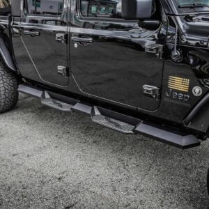 westin 56-24165 hdx xtreme nerf step bars fits 2020-2023 gladiator textured black 1 pair