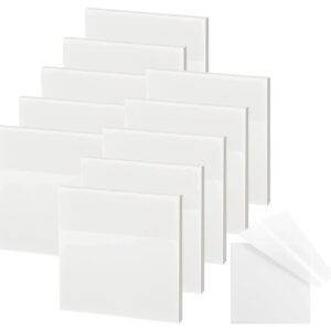 Clear Sticky Notes Transparent Self-Sticky Notes Repeatable Paste PET 500 Sheets (3'' x 3'')