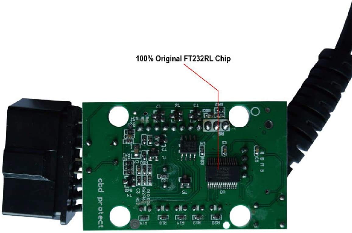 OBD2 Diagnostic Scanner ELM327 V1.4 USB ELM 327 with PIC18F25K80 Chip