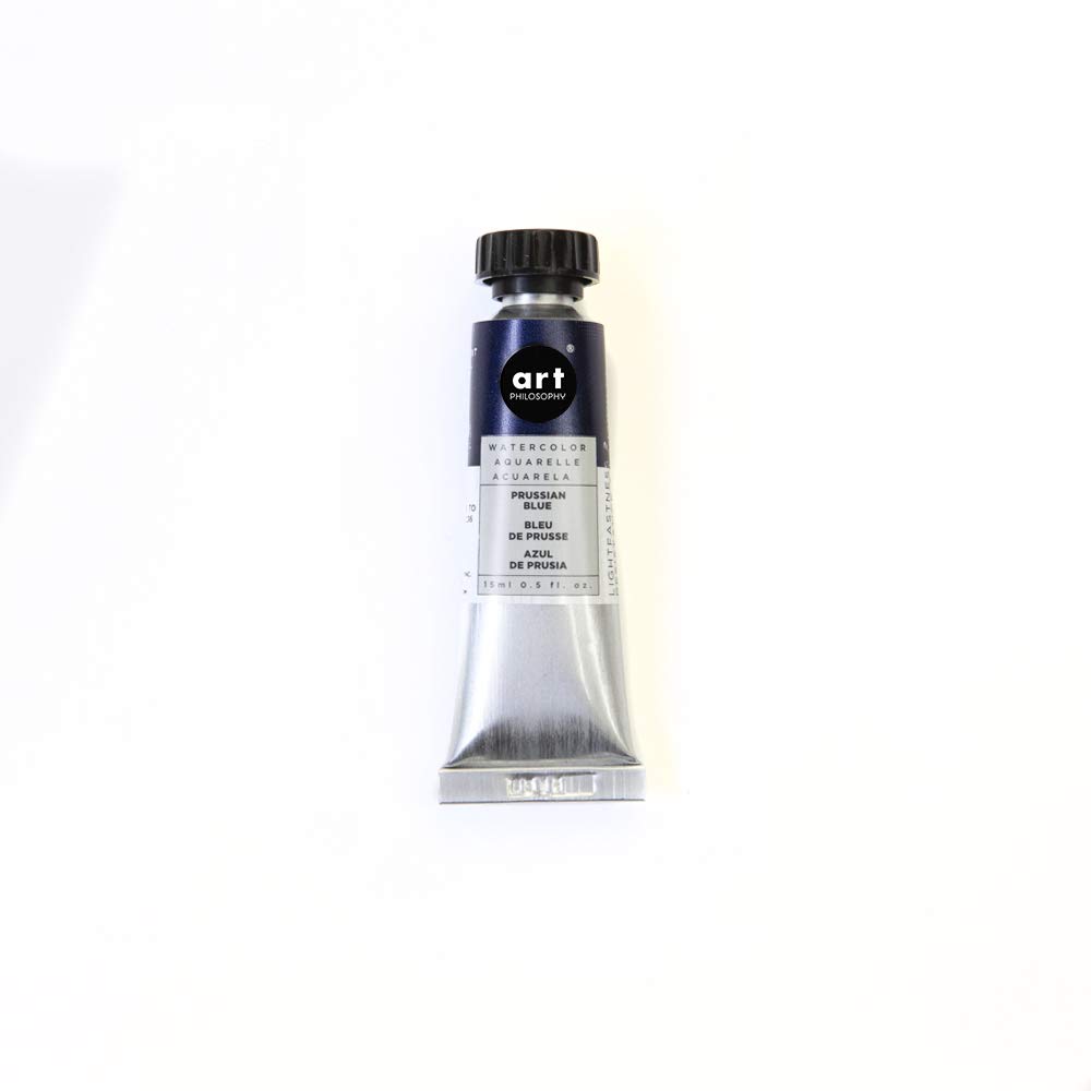 Art Philosophy® Artist Grade Watercolor Tubes Prussian Blue