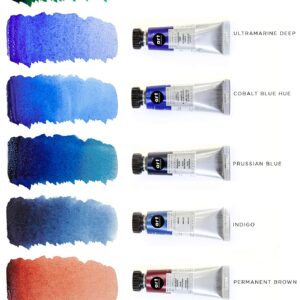 Art Philosophy® Artist Grade Watercolor Tubes Prussian Blue