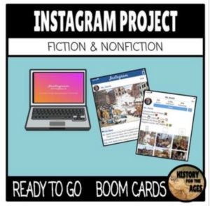 instagram project: fiction & nonfiction: distance learning approved