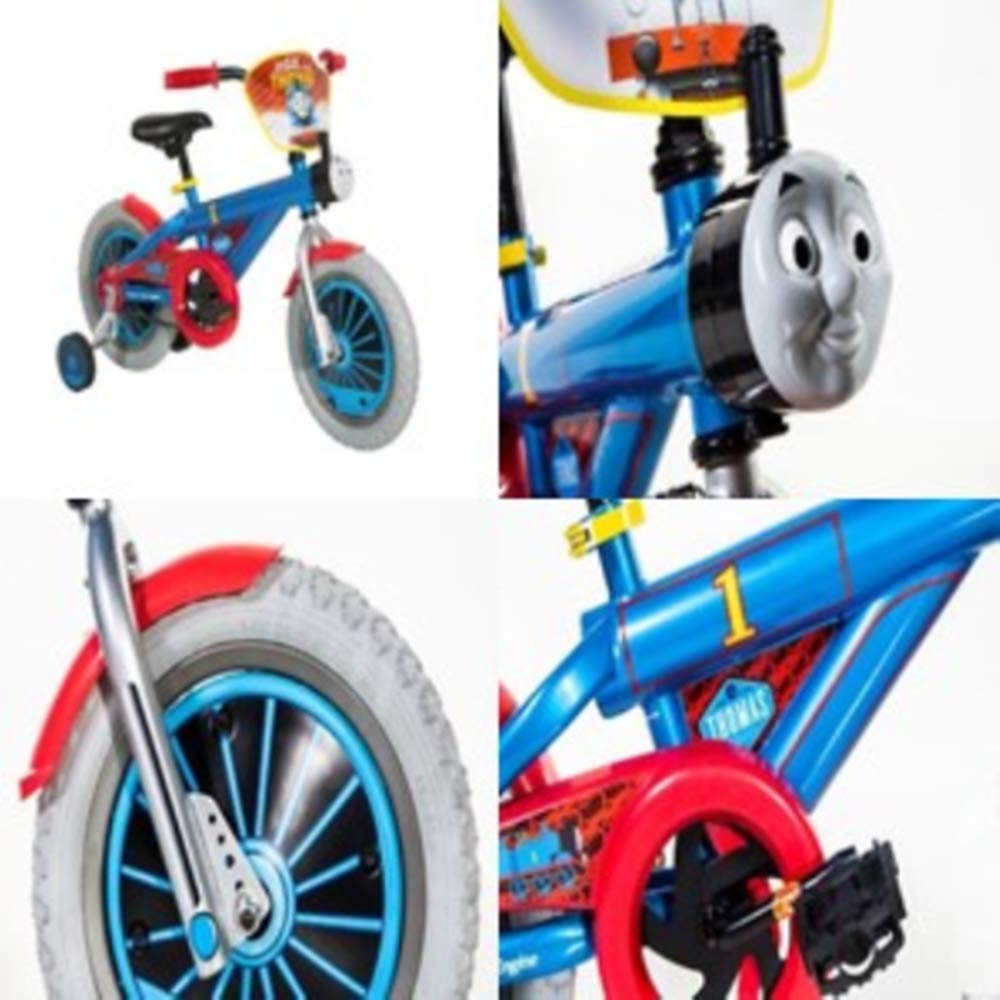 Bike Thomas The Train Boys 12 Inch Blue Red Black Coaster Brake Training Wheels