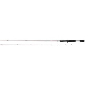 daiwa fuego baitcasting rod 6ft 9in heavy 1 piece, black (fgo691hfb)