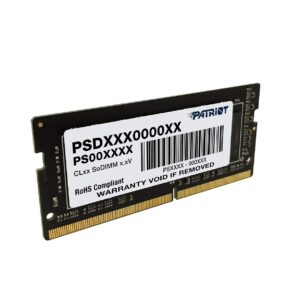 Patriot Signature Line Series DDR4 16GB (1 x 16GB) 3200MHz SODIMM (1 Rank Single-Sided Module)