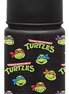 Simple Modern Teenage Mutant Ninja Turtles Kids Water Bottle with Straw Insulated Stainless Steel Toddler Cup for Boys, Girls, School | Summit Collection | 10oz, TMNT Turtles Unite