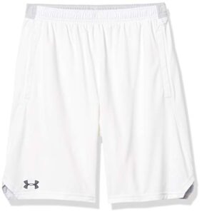 under armour mens locker 9in pocketed short steel xl