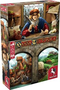 pegasus spiele 55148g - hansa teutonica big box, grey