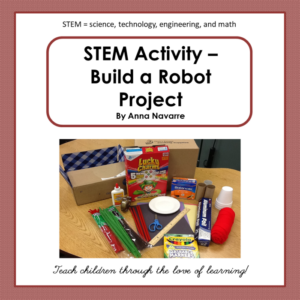 stem activity - build a robot