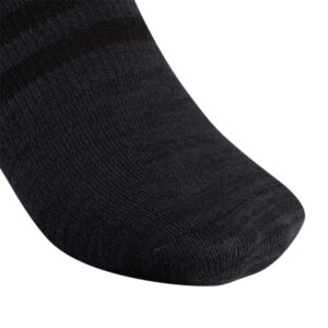 adidas Men's Superlite Low Cut Socks (6-Pair), Black/Night Grey, Large