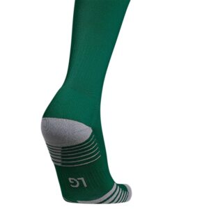 adidas Copa Zone Cushion 4 Soccer Socks (1-Pair) for Men, Women, Boys and Girls, Team Dark Green/White, Medium