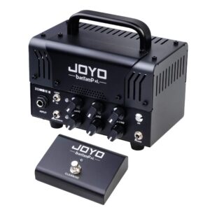 joyo zombie-ii (dual rectifier) bantamp xl series mini amp head 20 watt preamp 2 channel hybrid tube guitar amplifier with bluetooth