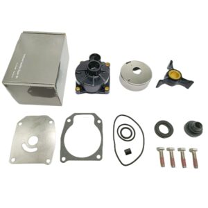 GHmarine 438592 Water Pump Impeller Repair Kit Replaces Evinrude Johnson 40 45 48 50 HP Outboard Marine Motors with Housing Sierra 18-3454 18-3394