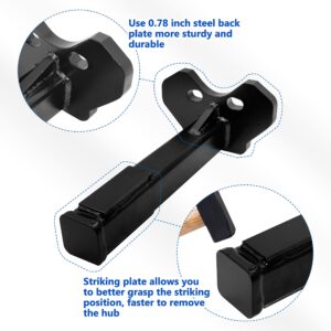 8629 Wheel Hub Removal Tool Replacement for ATD Tools,Compatible with All Axle Bolt Hubs (5, 6 and 8 Lug Hubs)