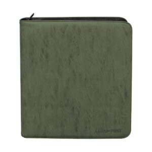 suede collection deck builder's playset pro-binder - emerald