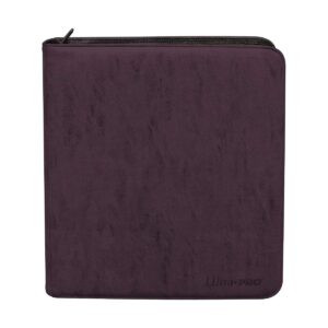 suede collection deck builder's playset pro-binder - amethyst