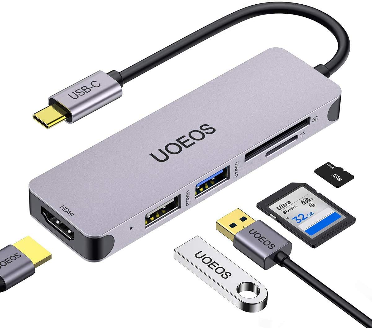 UOEOS C to Hdmi Hub,Compatible for Surface Pro, MacBook Air, Thinkpad…