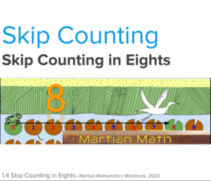 skip counting in eights